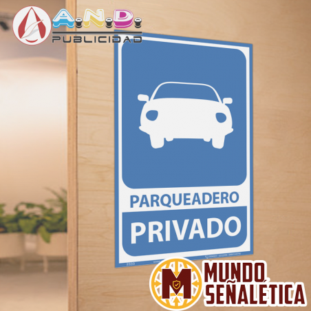 Señalética Parqueadero Privado | Señalización de Estacionamiento