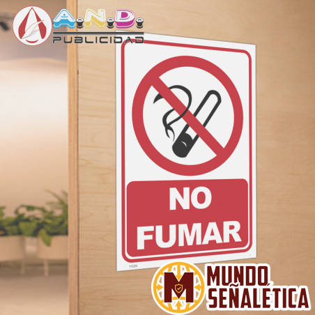 Señalética Prohibido Fumar | Señalización de Seguridad